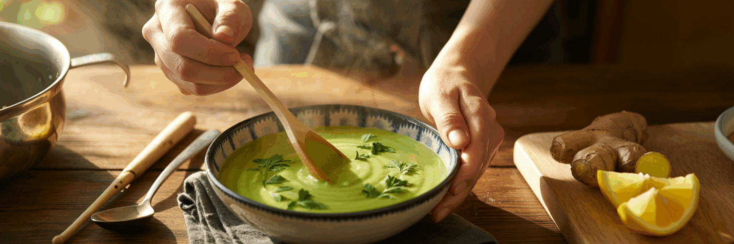 Matcha-Karotten-Ingwer-Suppe Ein Wärmendes Geschmackserlebnis mit ...